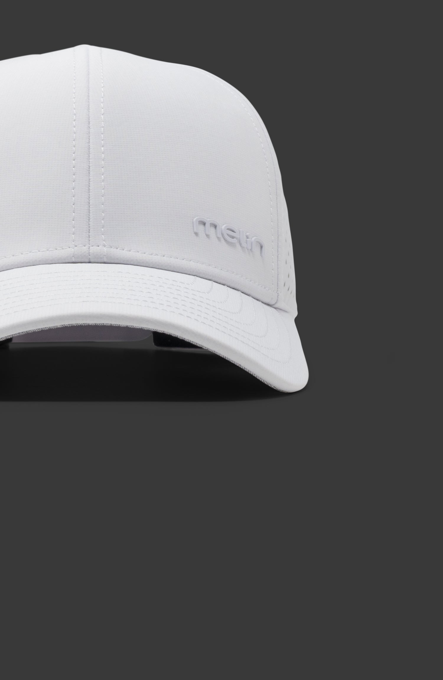 Compass Hydro – White | Premium Performance Vintage Fit | melin